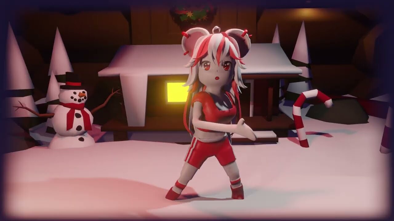 ArtStation - Dancing Girl - Christmas Snow Globe