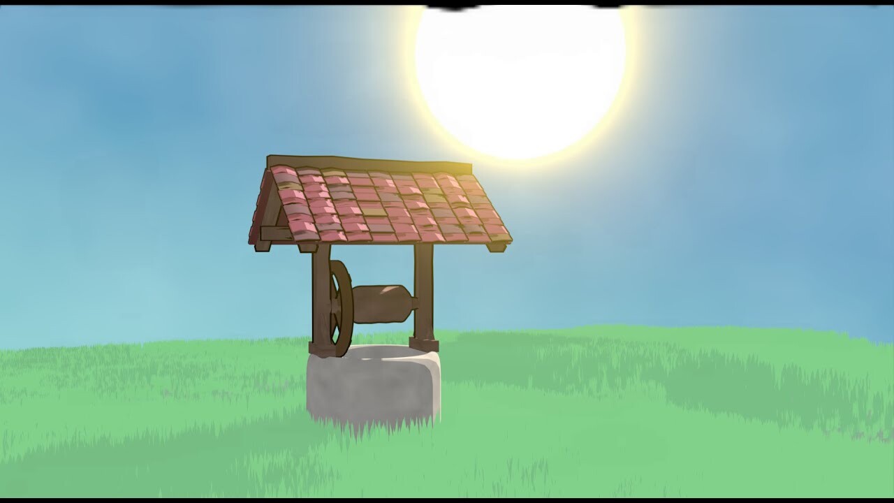 ArtStation - Anime Water-well Showcase - Part 1