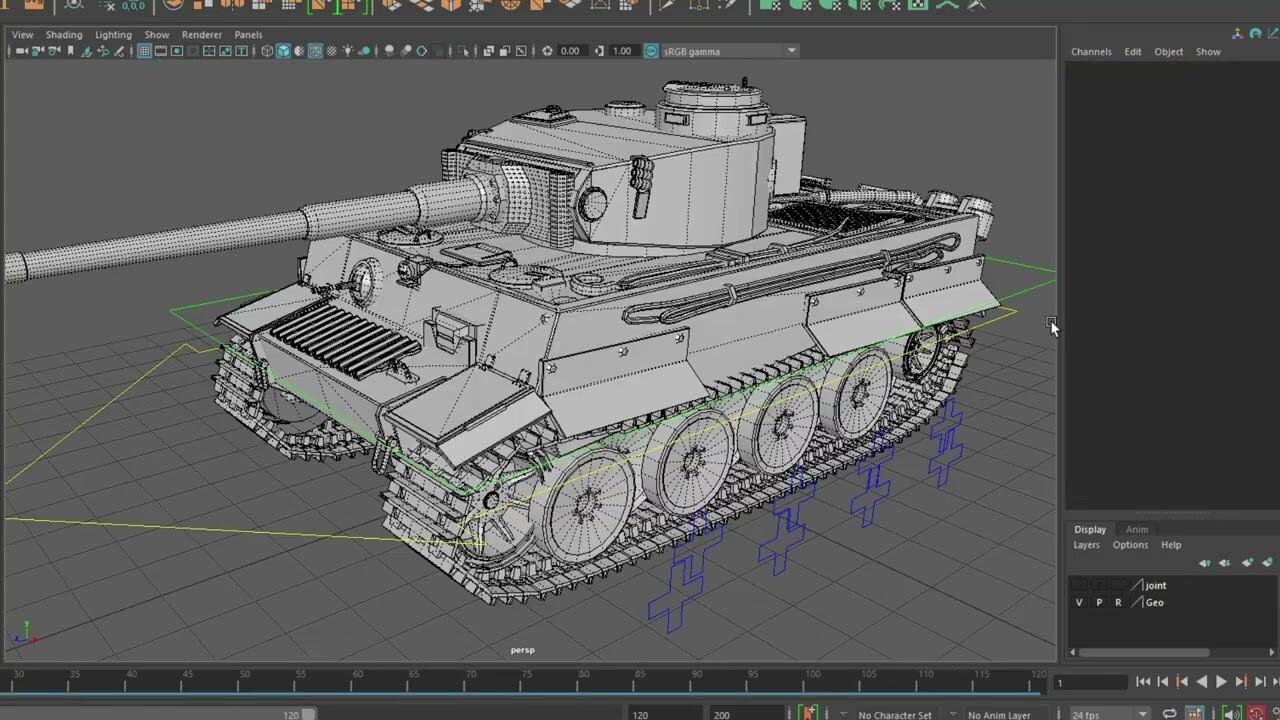 ArtStation - [Rigging]Tank