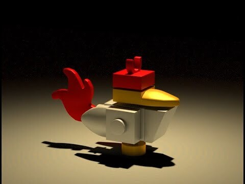 ArtStation - Lego chicken