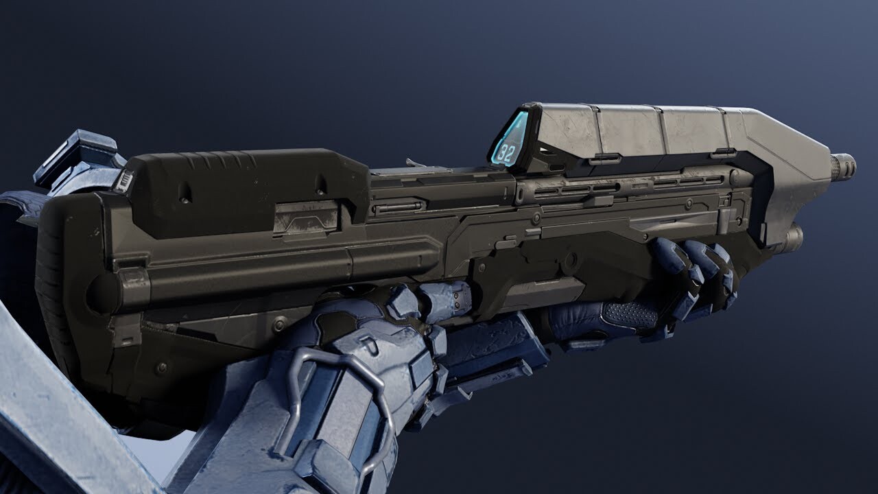 ArtStation - Halo MA5D Animations