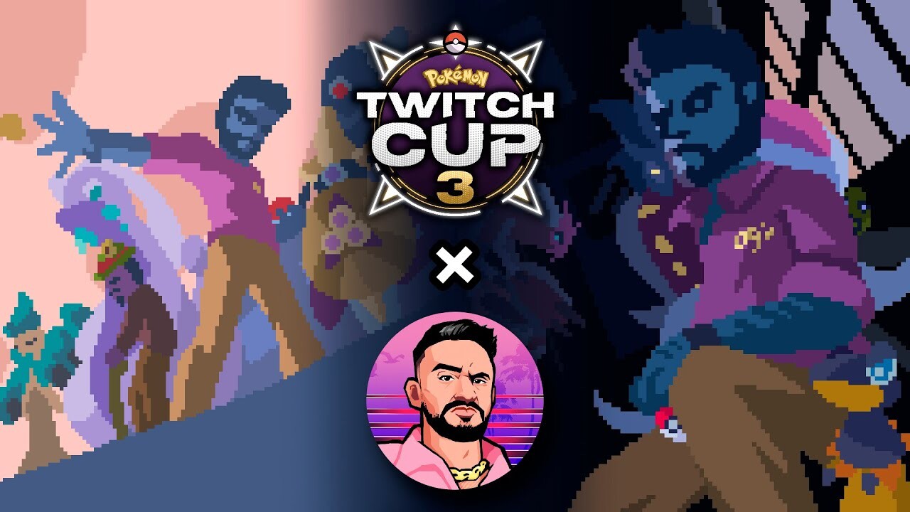 Alex Illustration - Illojuan Pixelart Intros | Pokémon Twitch Cup 3 | Illustration & Animation