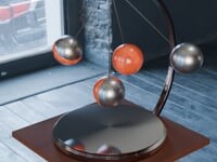ArtStation - Satisfying Swinging Spheres (Loop)