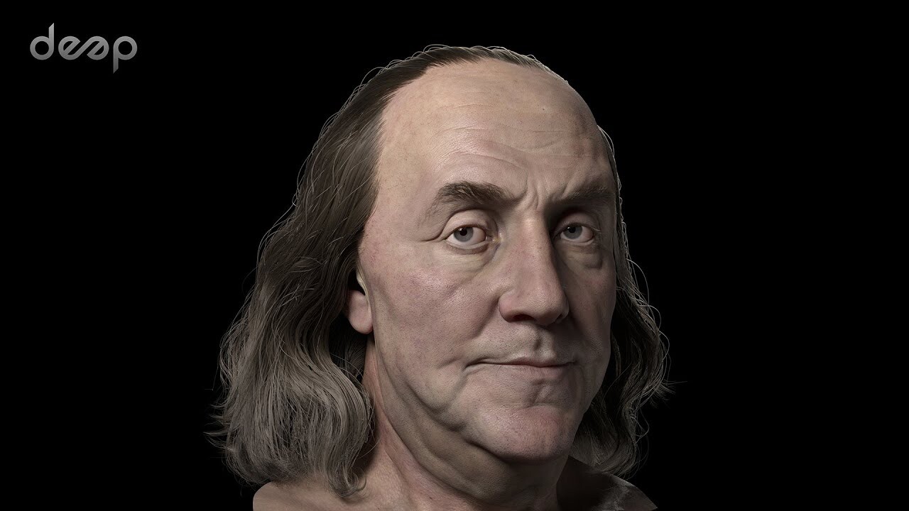 ArtStation - Benjamin Franklin