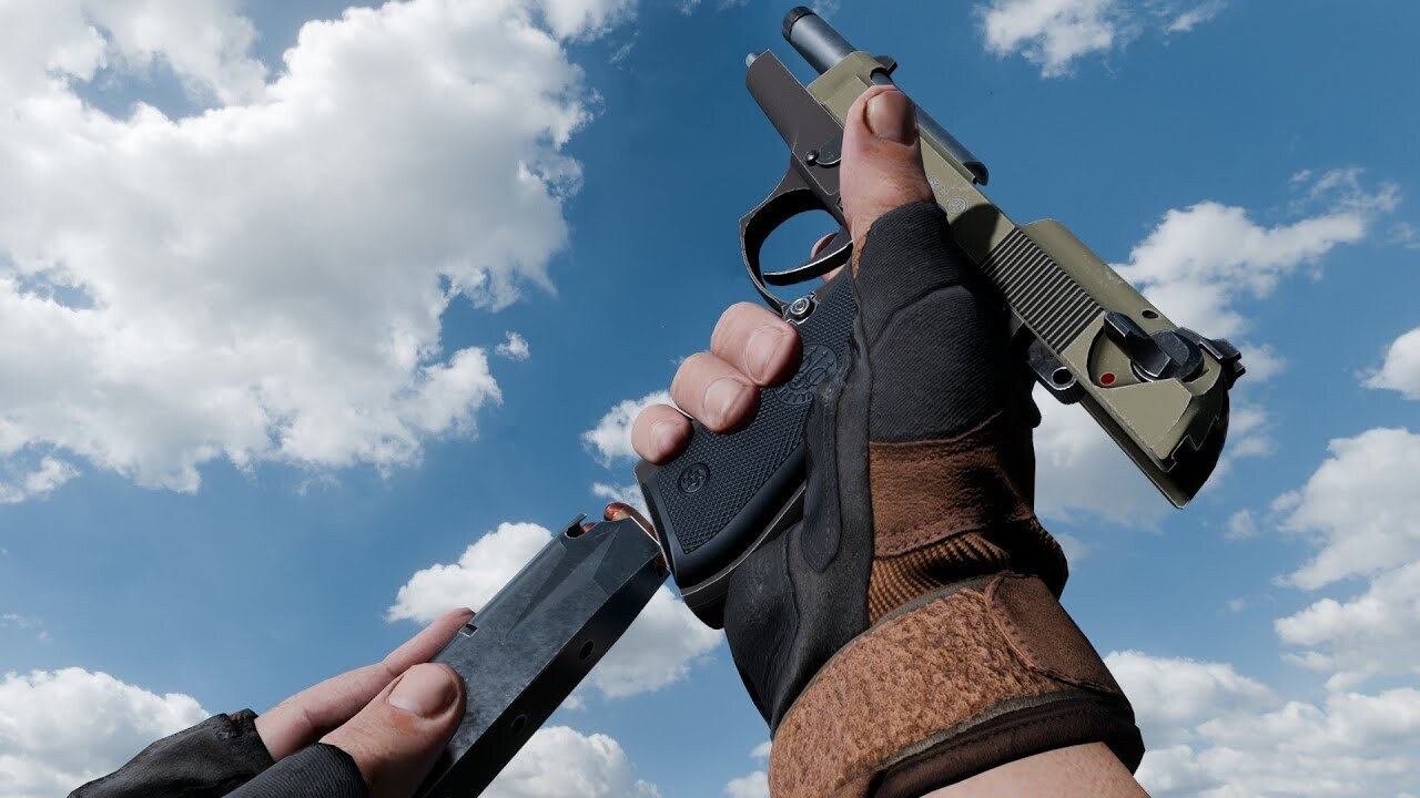 ArtStation - Beretta M9 Animations