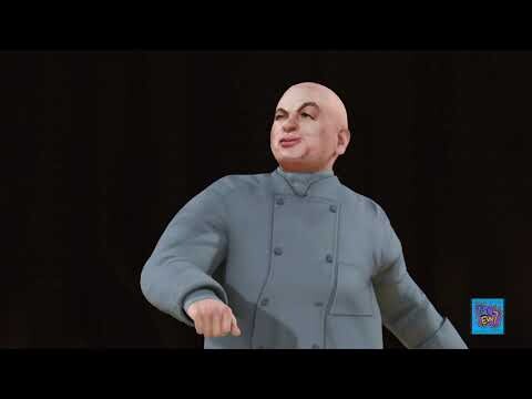 ArtStation - Danhausen Vs Dr. Malito (Dr. Evil) "A very evil match!"