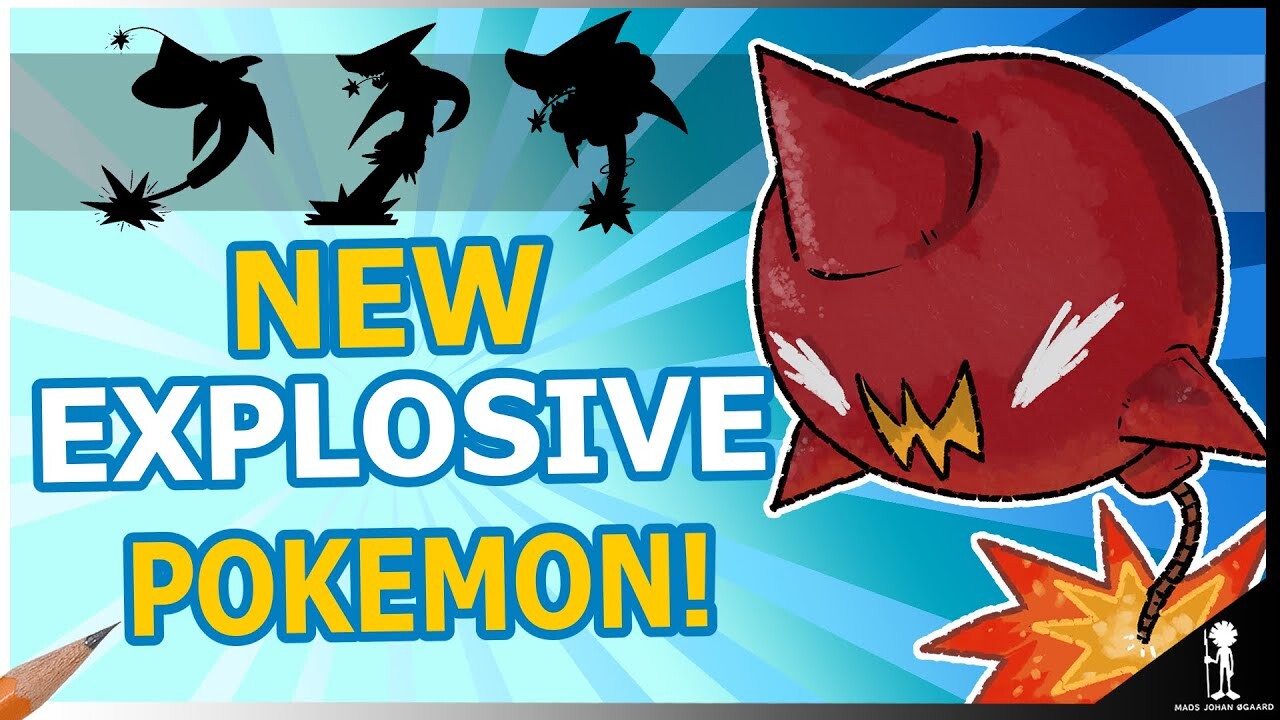 ArtStation - Hydonso Region | Explosive Pokémon 💥🦈