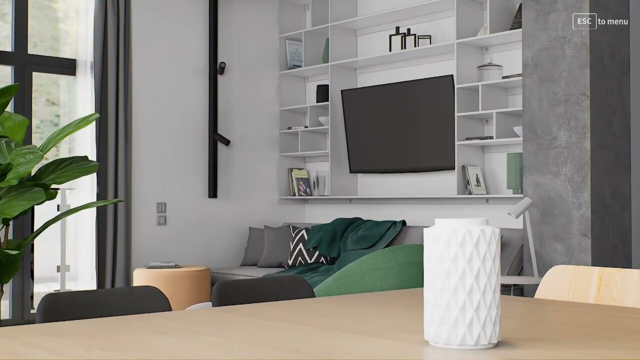 ArtStation - My commercial Architectural project in UE5 VR