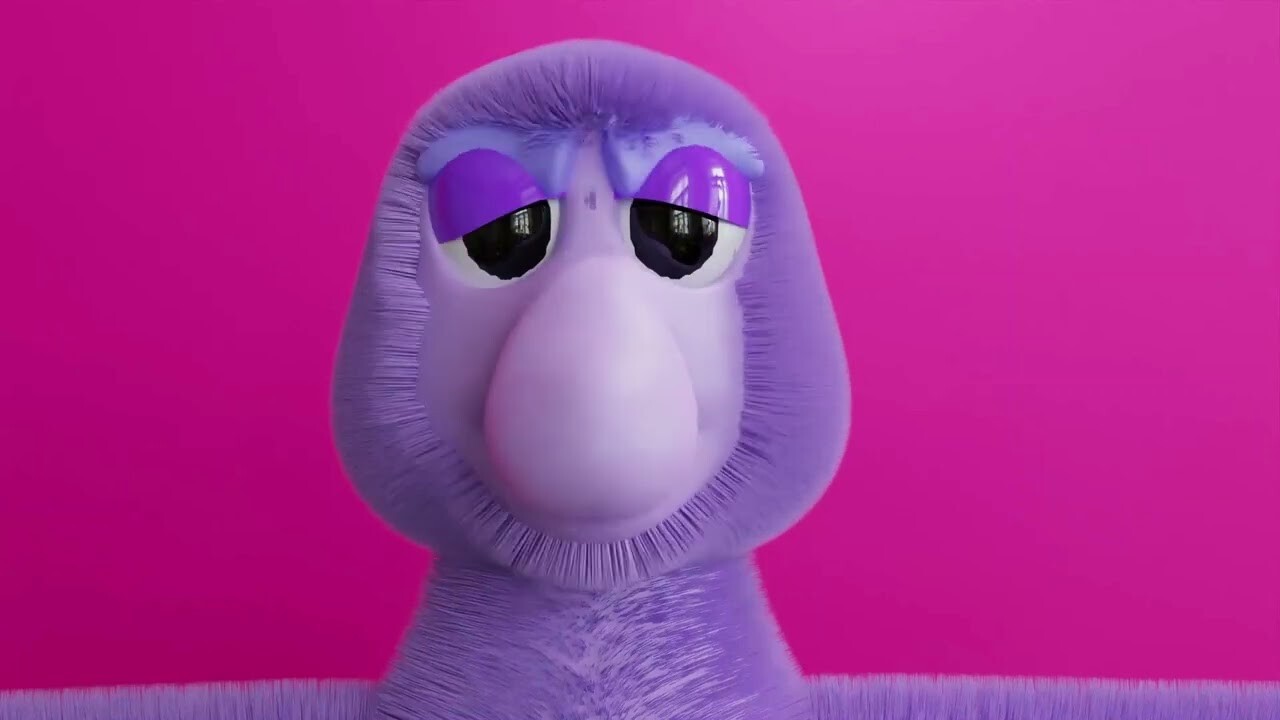 ArtStation - Proboscis monkey mouth animation