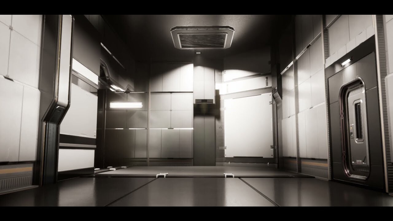 ArtStation - Sci-Fi Lab Environment Teaser - Unreal Engine