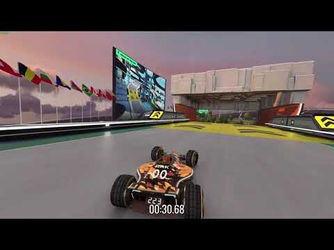 ArtStation - Trackmania Level Design - OZONE track