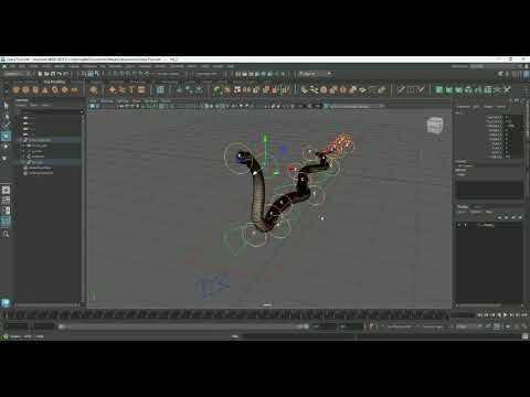 ArtStation - Snake Rigging