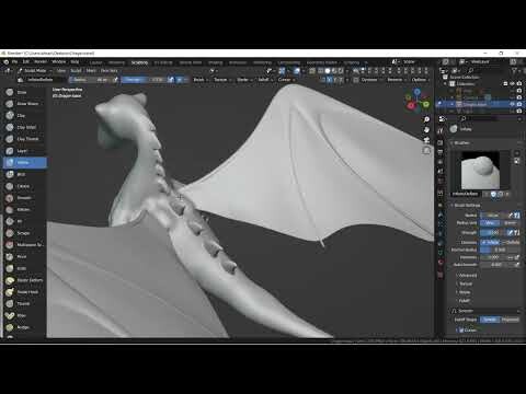 ArtStation - Dragon. Work In Progress.