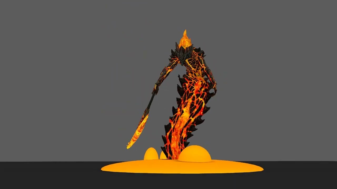 ArtStation - Fire Naga Animations - New World (2021)