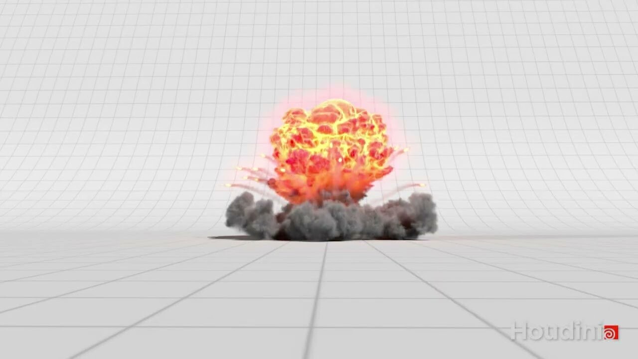 ArtStation - Big Scale Explosion in Houdini