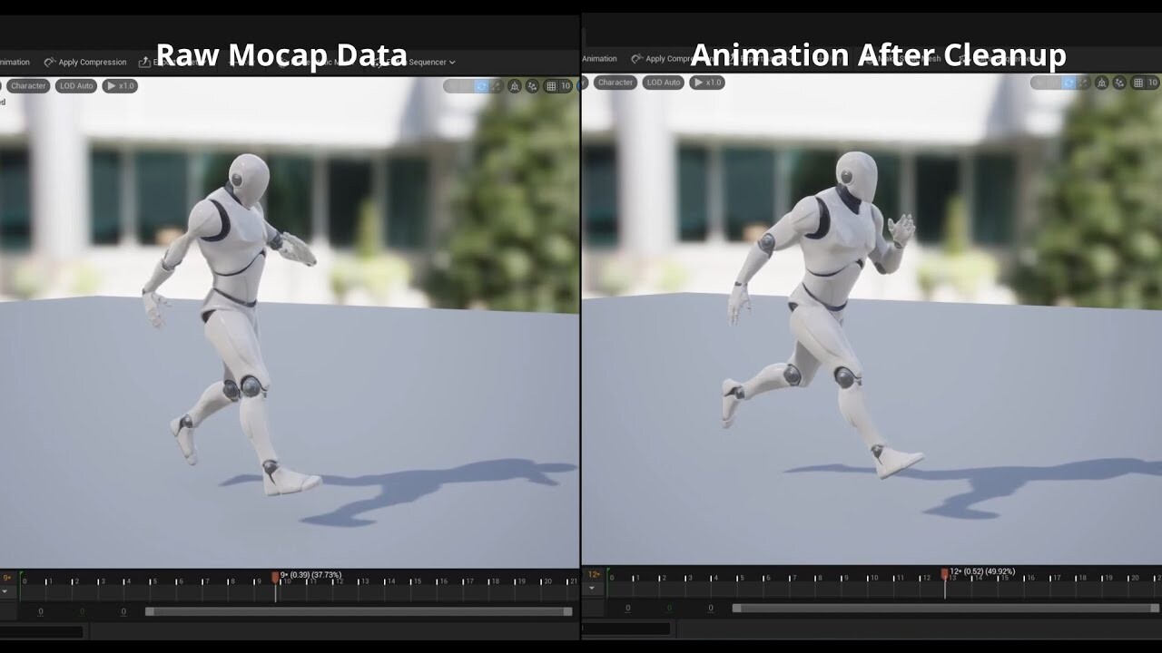 ArtStation - Motion Capture Cleanup Showcase