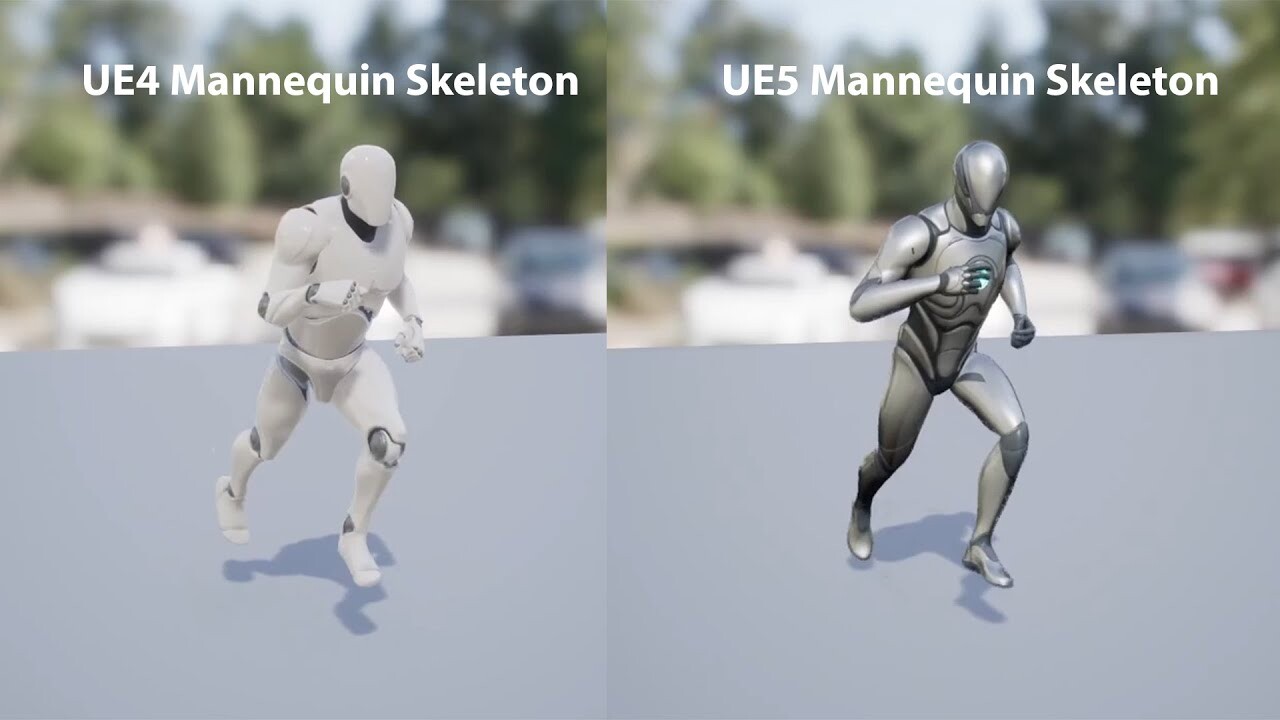 ArtStation - UE4/UE5 Skeleton Rigged Characters Showcase