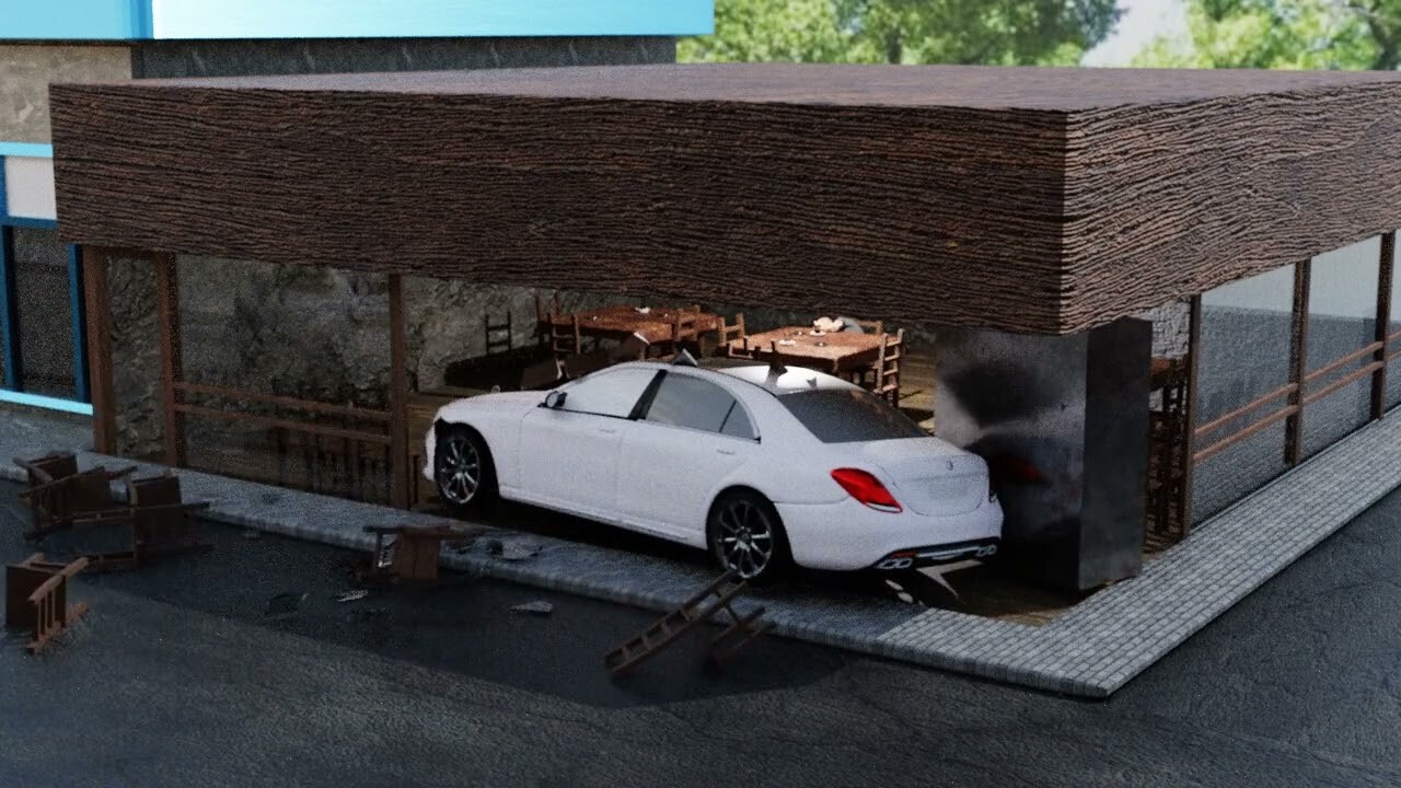 ArtStation - Car Crash Experiment