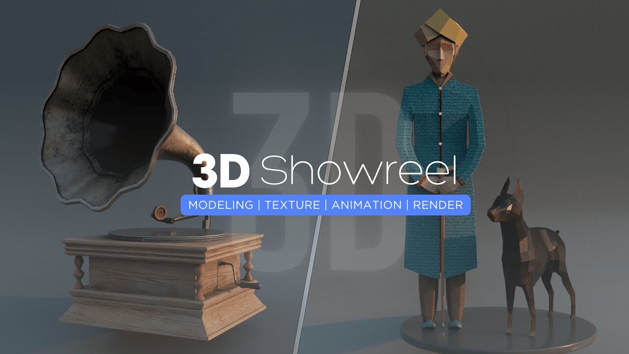 ArtStation - 3D Modeling & Animation Showreel