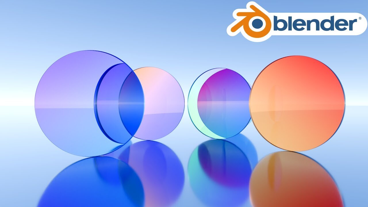 ArtStation - Minimal Glass Animation In Blender