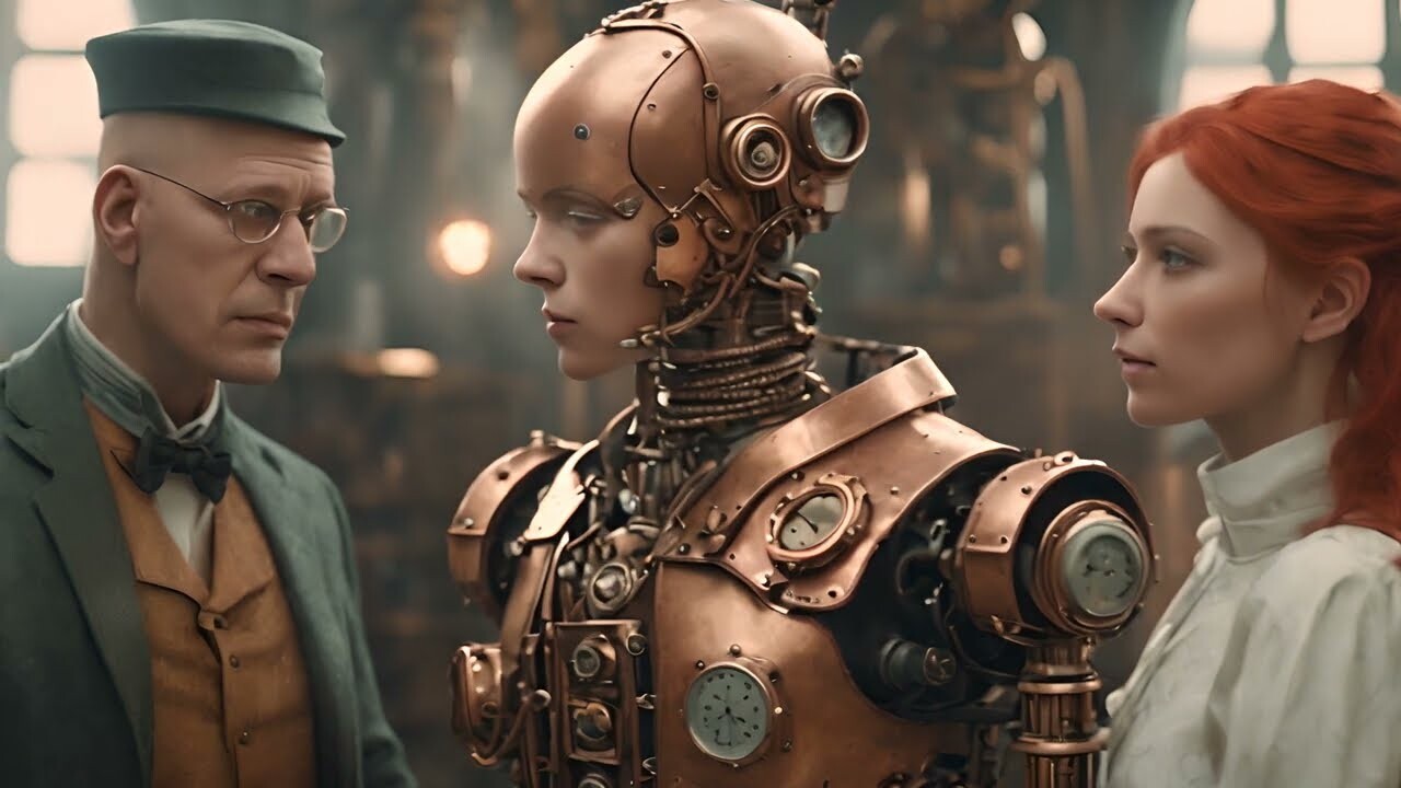 ArtStation - Clockwork Conundrum, an exploration of AI