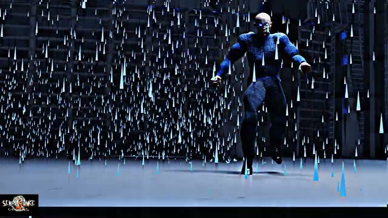 ArtStation - rain animation