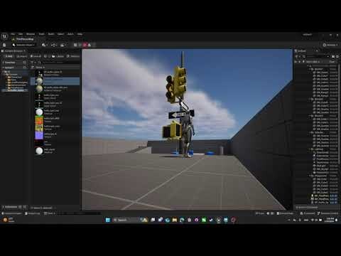 ArtStation - UE5 Traffic Light