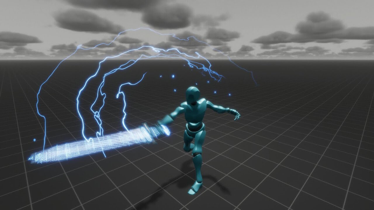 ArtStation - Electricity Slash VFX