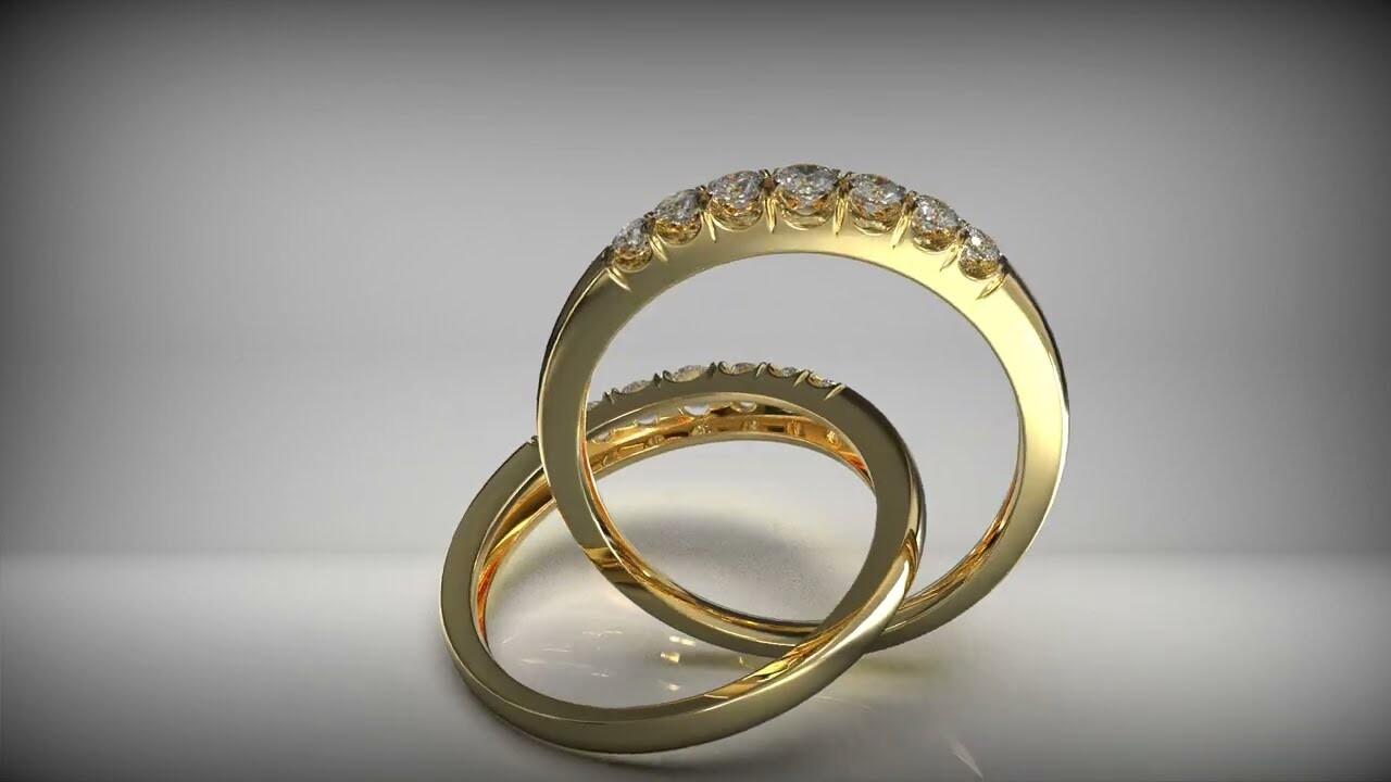 ArtStation - Fish tail rings