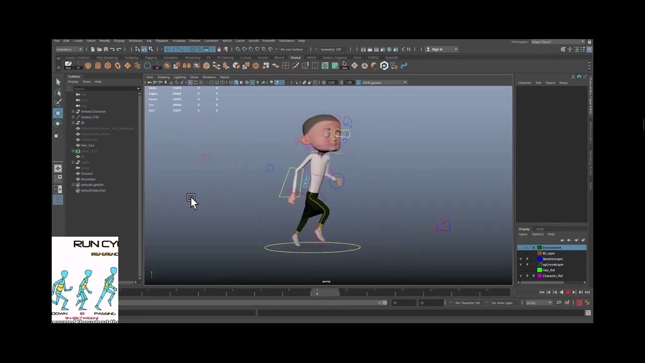 ArtStation - Run cycle