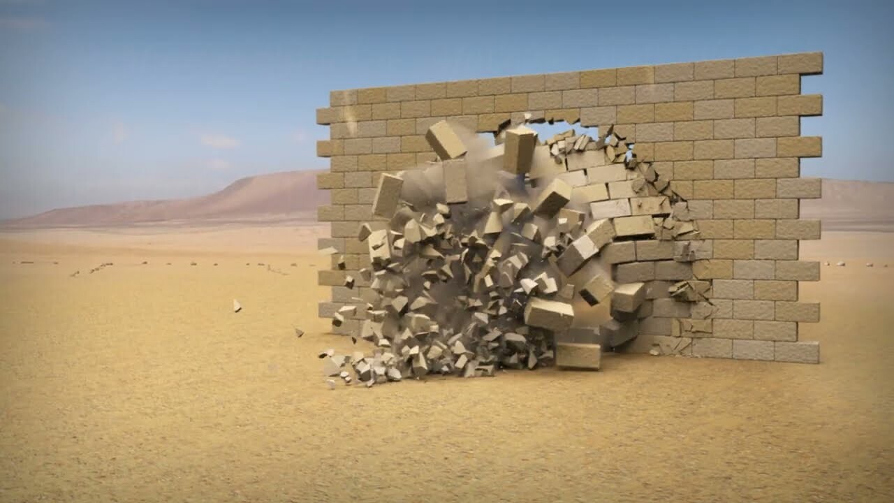 ArtStation - Monster Wall Destruction