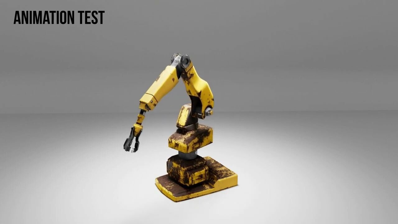 ArtStation - Robot Arm