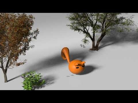 ArtStation - Fox ball animation
