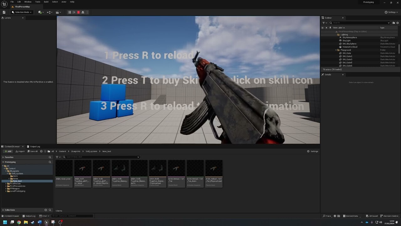 ArtStation - Animation progression system Prototype (WIP)