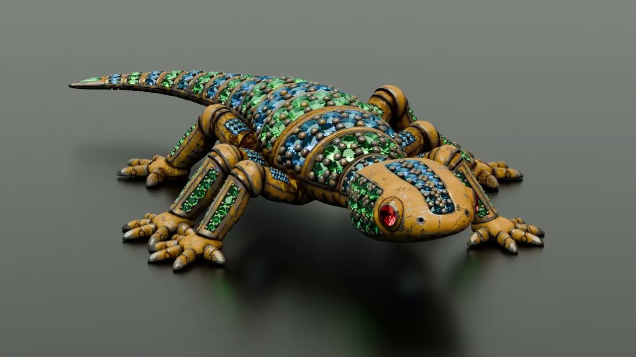 ArtStation - Robotic Lizard