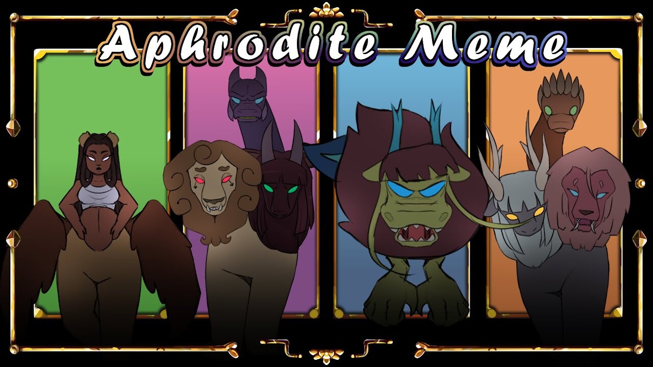 ArtStation - Aphrodite (animation meme)