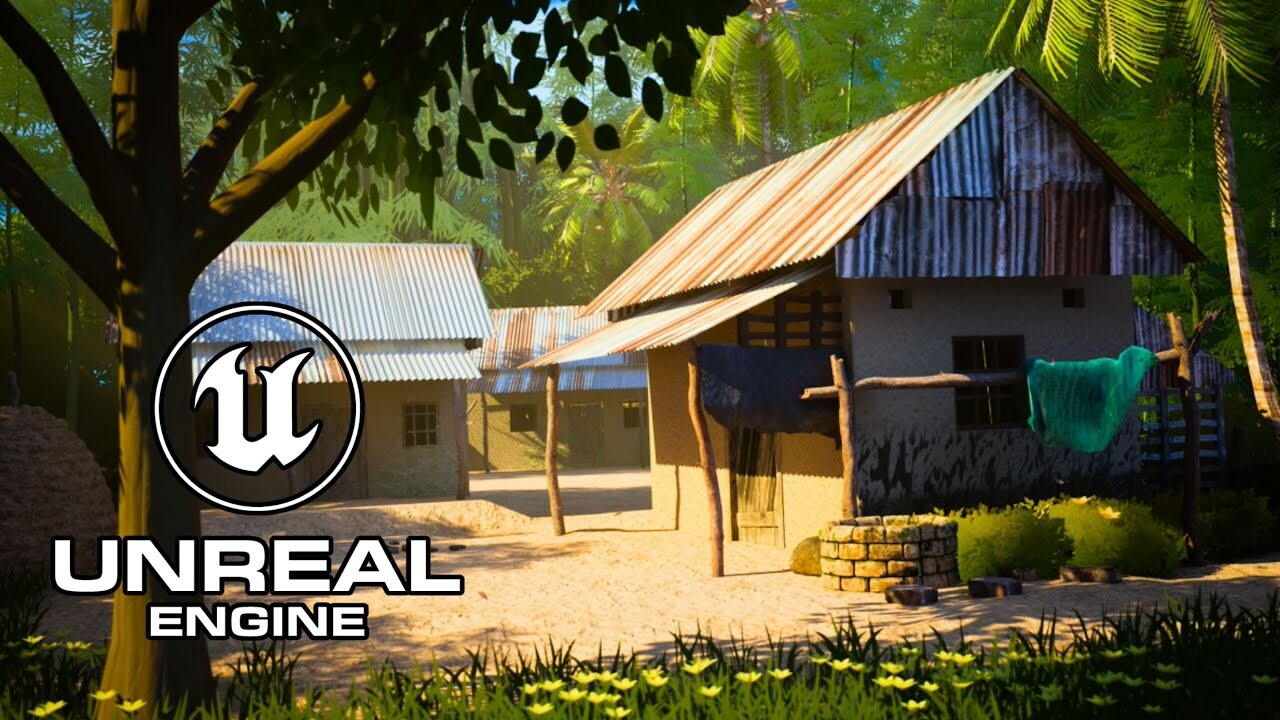 ArtStation - Unreal Engine "Village" II Environment Design