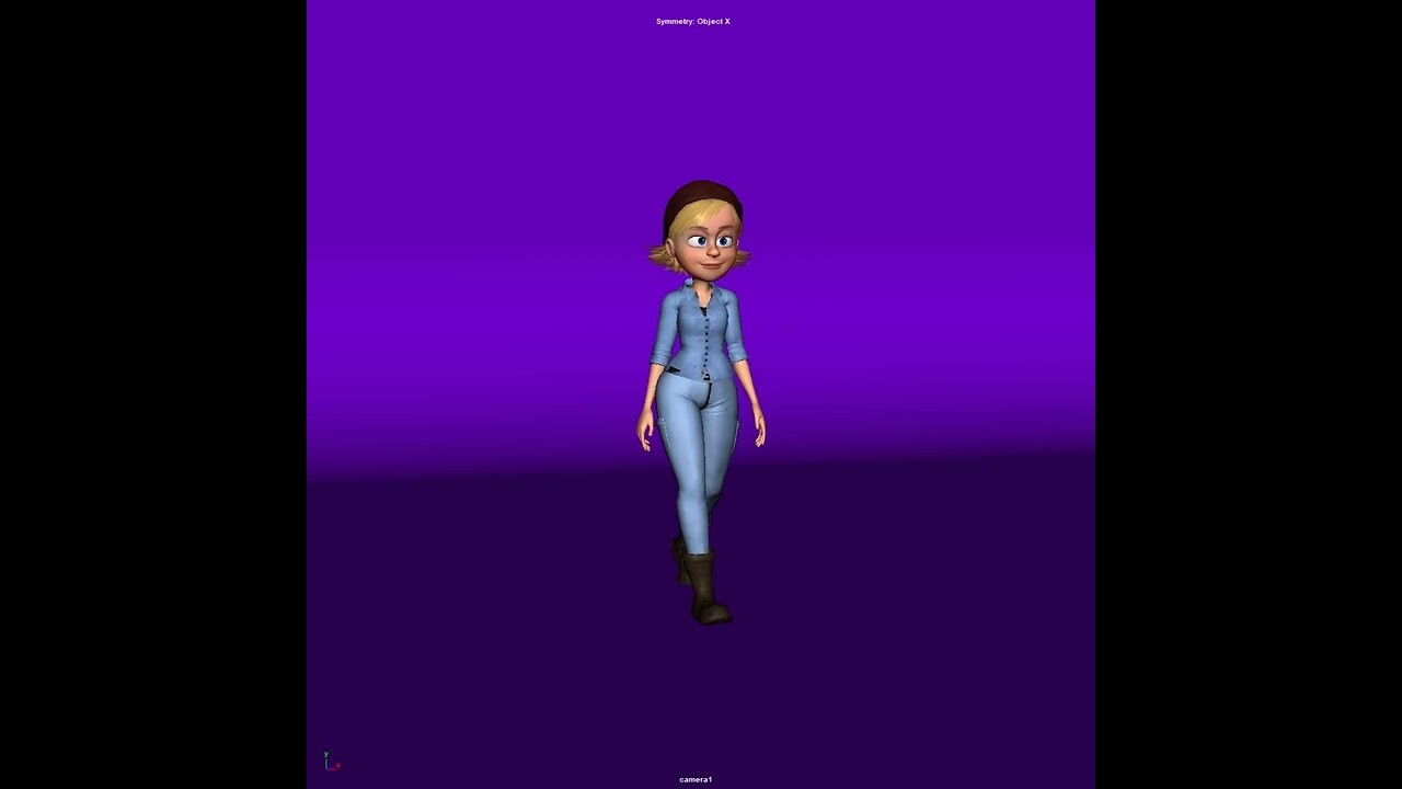 ArtStation - Walk cycle