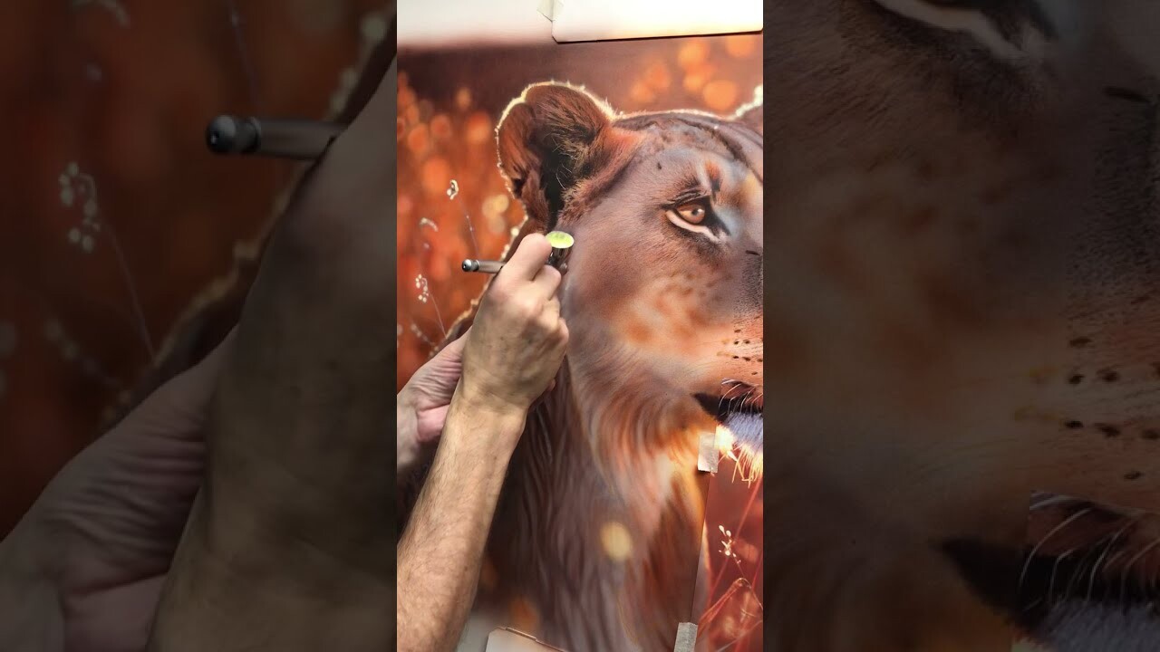 ArtStation - Leonessa step-by-step