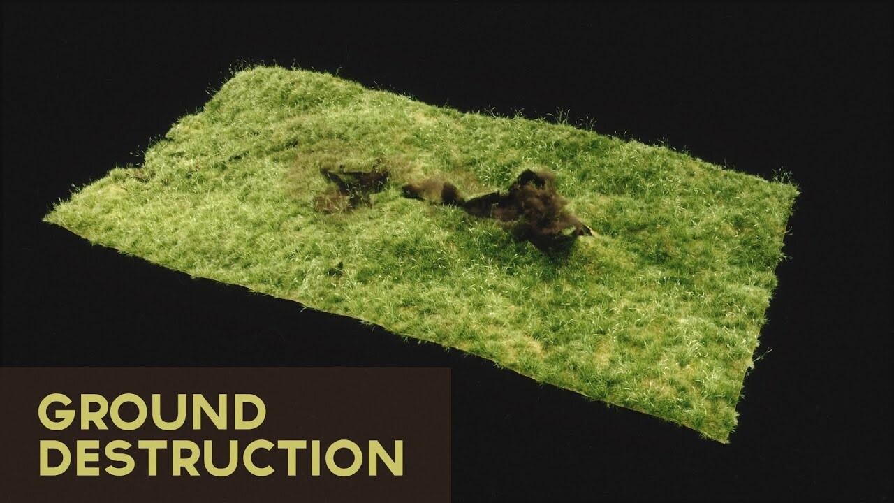 ArtStation - Soft Ground Destruction VFX using Houdini