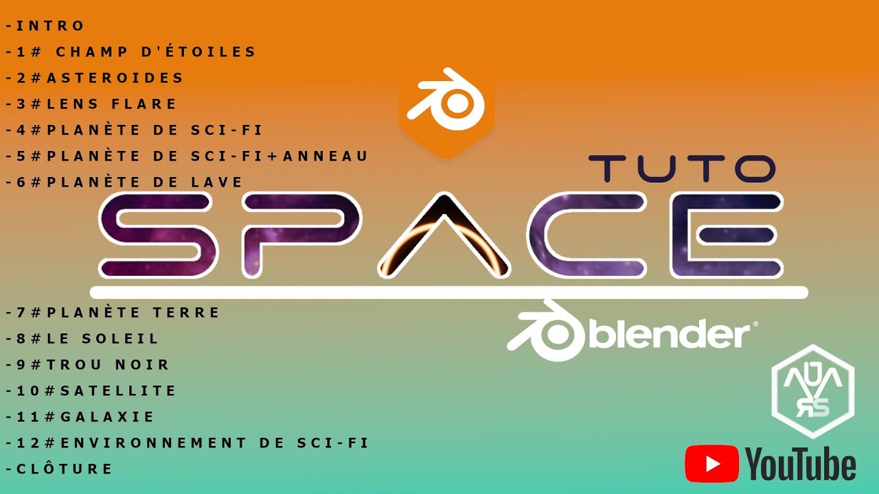 ArtStation - programme de mes tuto sur espace