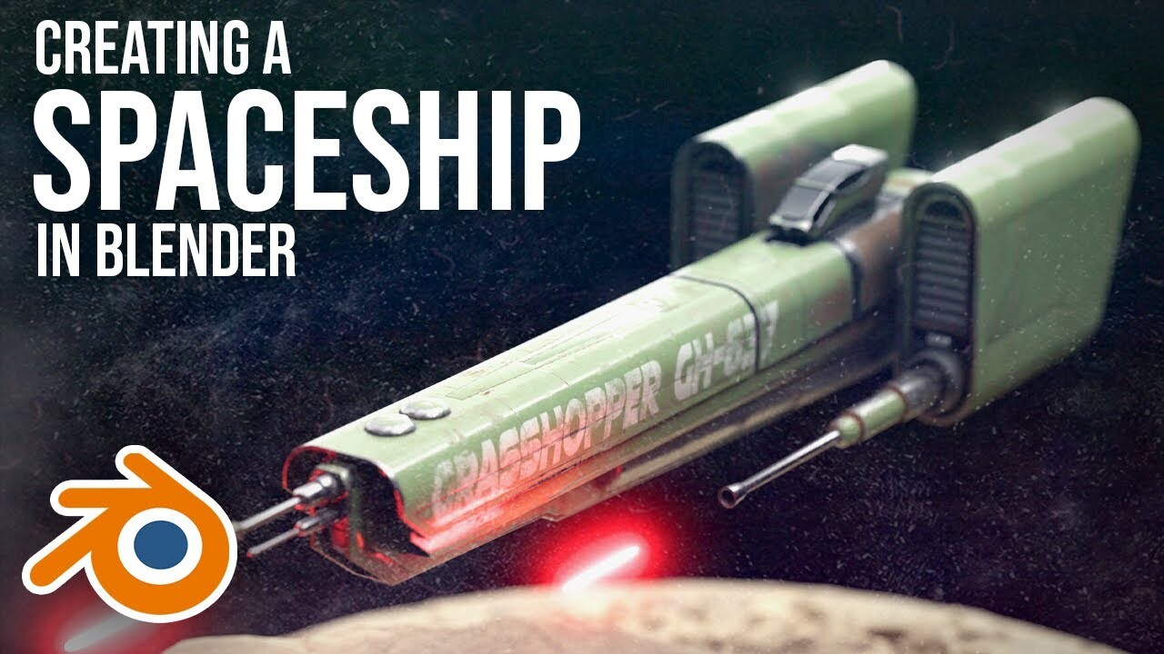 ArtStation - Grasshopper GH-637 - A Spaceship Tutorial