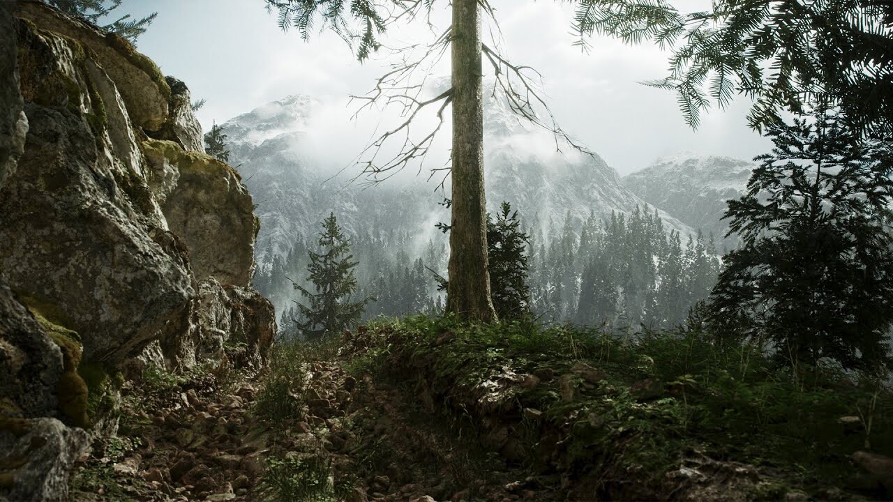 ArtStation - Mountain Walk