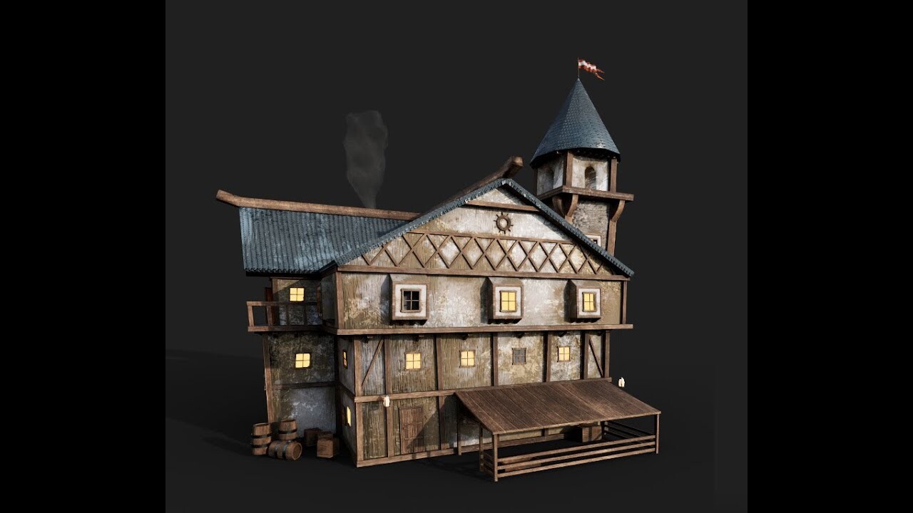 ArtStation - LP Modular Inn