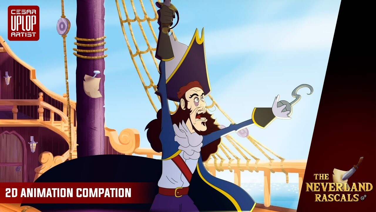 ArtStation - The Neverland Rascals Characters animated