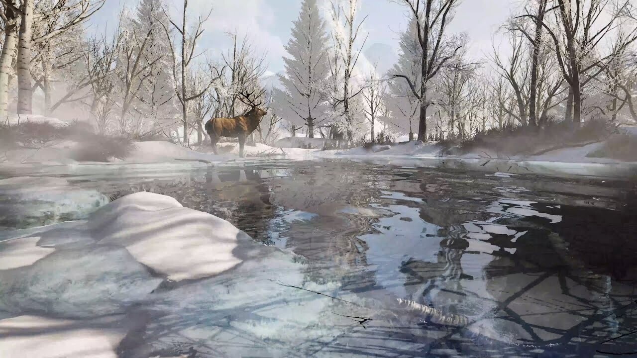 ArtStation - UE5 Ice and Snow Material Test Scene