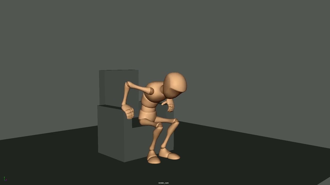 ArtStation - Standing Up Animation