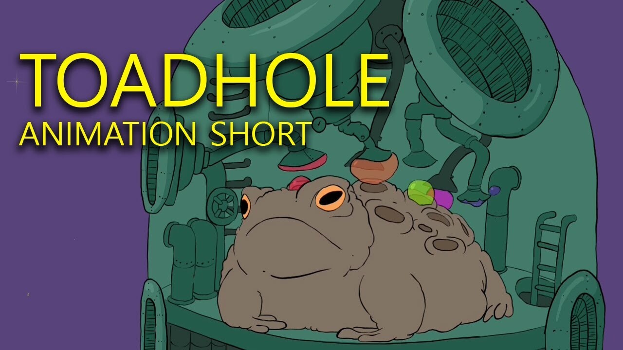 ArtStation - 2d animation ToadHole