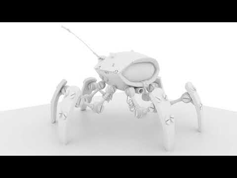ArtStation - Spider-Bot Animation