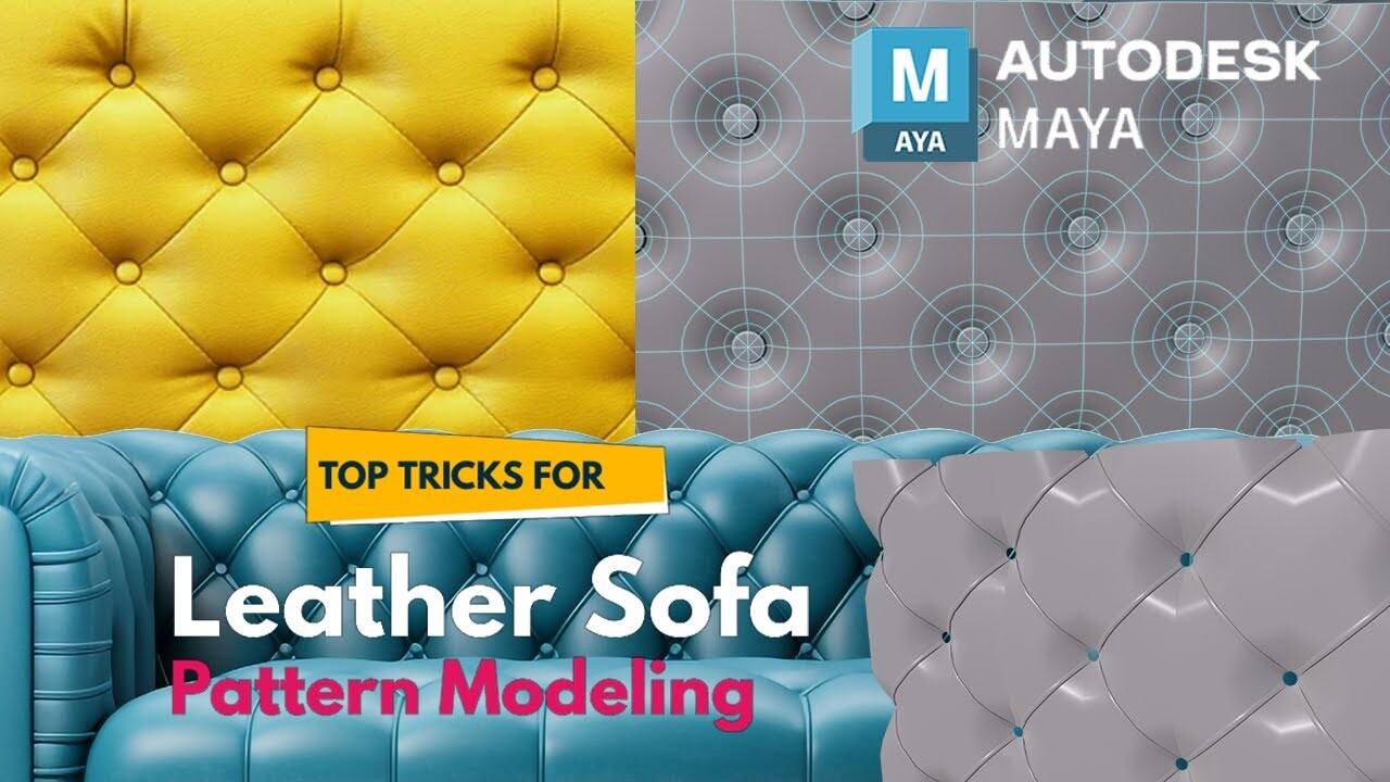 ArtStation - Leather Pettren 3D Modeling